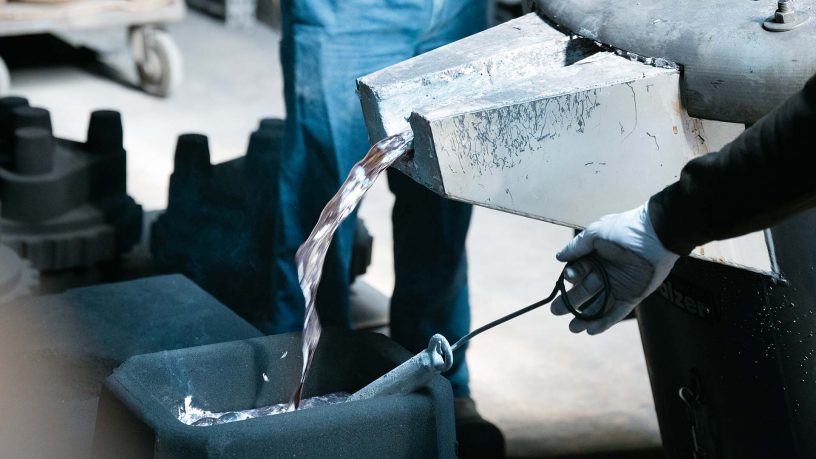 Column Claddings in Aluminium Sand Casting Process - SL Rasch